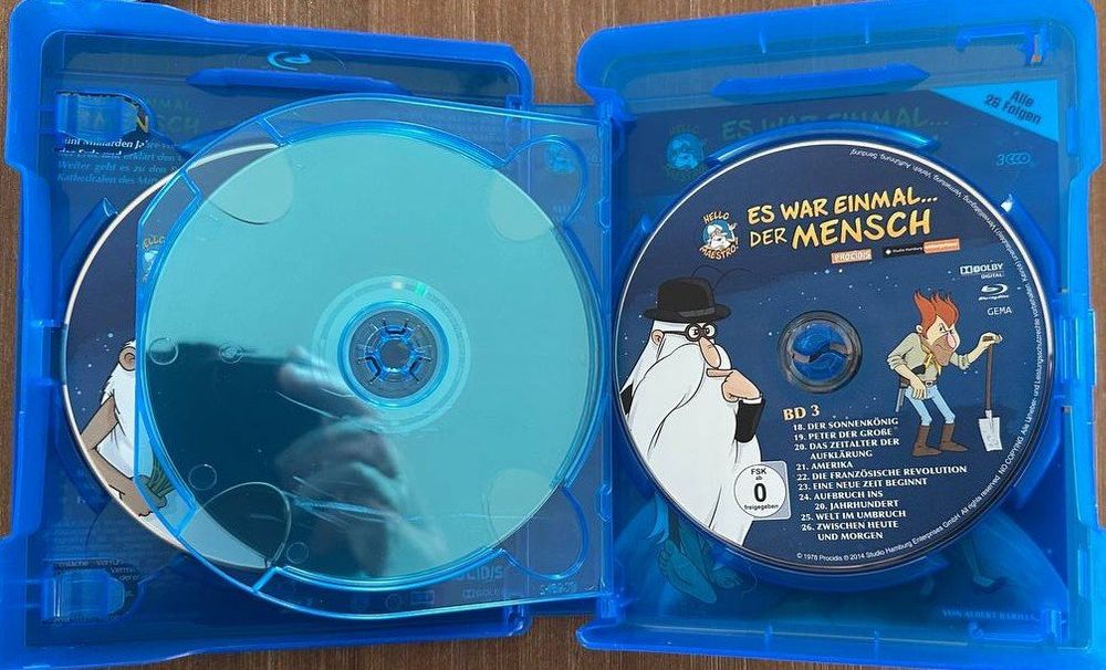 Blu-Ray: Es war einmal...der Mensch - Komplett! Wie neu! (Gebraucht) in ...