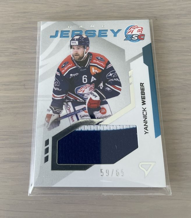 Sportzoo Game Jersey Yannick Weber ZSC Lions (Neu (gemäss Beschreibung)) in Unterägeri für CHF ...