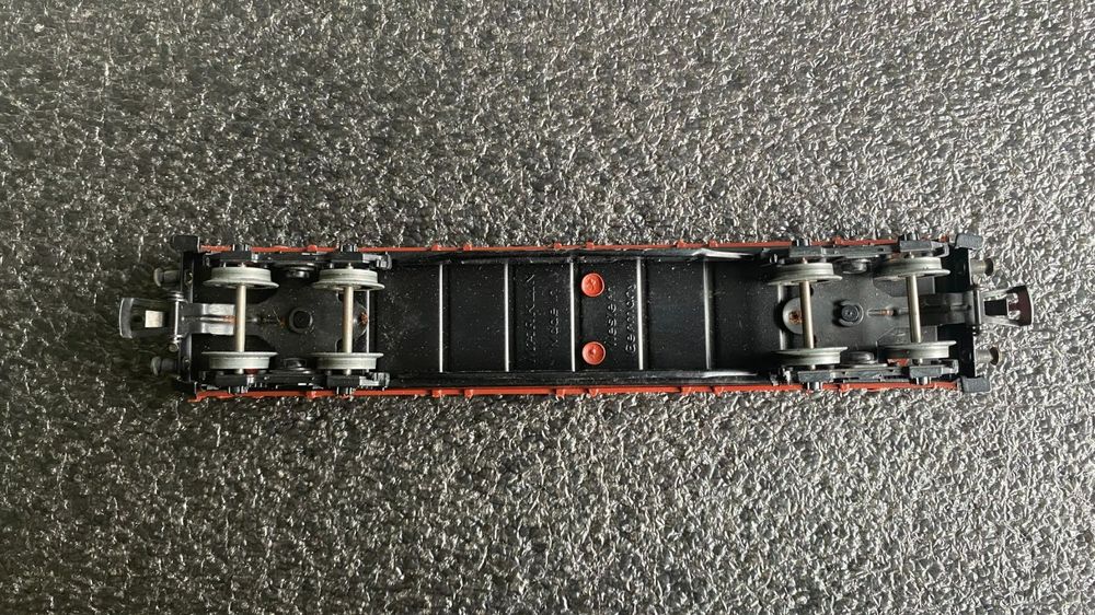 Märklin 4514 DB 4-achsiger langer Niederbordwagen 496391 (Gebraucht) in ...