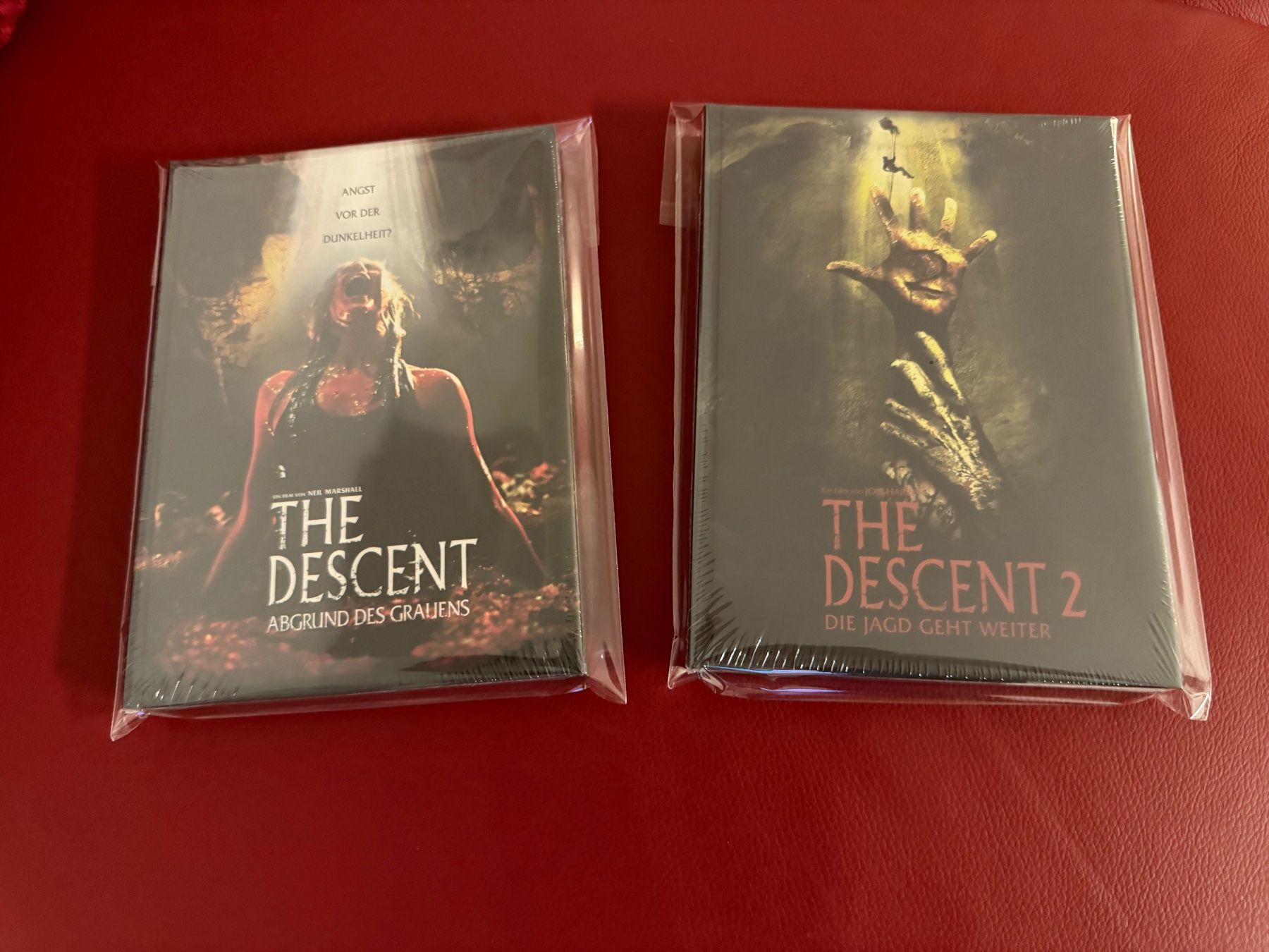 The Descent Teil 1 und 2 im Mediabook OVP (Neu und originalverpackt) in ...