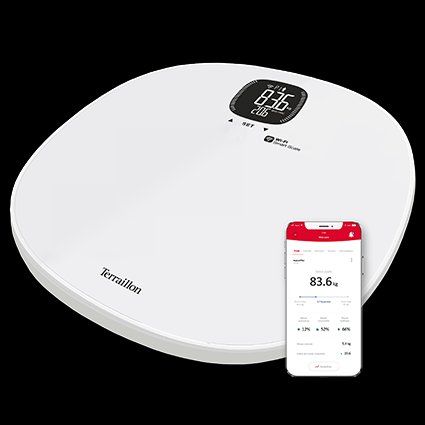 Terraillon Master Form -pèse-personne connecté - Körperwaage | Kaufen ...