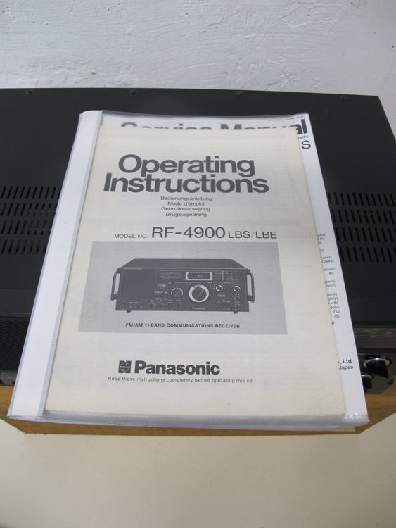 Panasonic RF - 4900 Stationsempfänger KW / UKW (Gebraucht) in ...