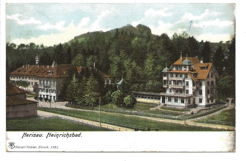 Herisau (AR) Heinrichsbad - 1911 (Gebraucht) in Engelburg für CHF 7 – mit Lieferung auf Ricardo ...