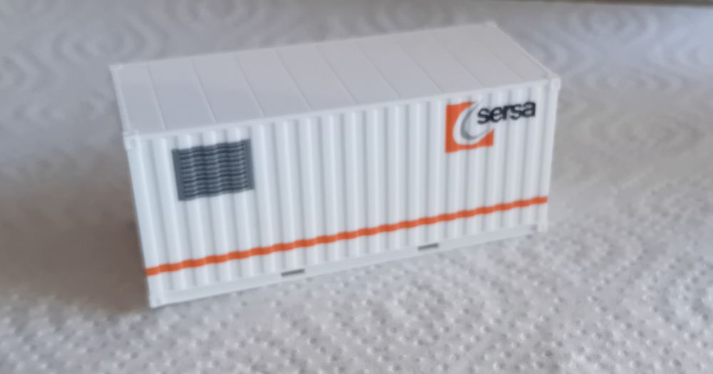 H0 Sersa 20 ft Container mit Lüftung (Neu (gemäss Beschreibung)) in Gümligen für CHF 8.5 – mit ...