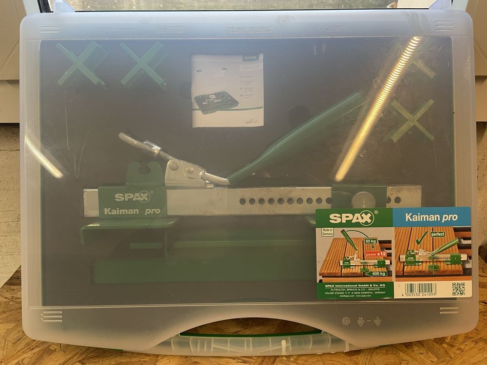 Spax SPAX Brettrichter Kaiman PRO Neuwertig!! | Kaufen auf Ricardo