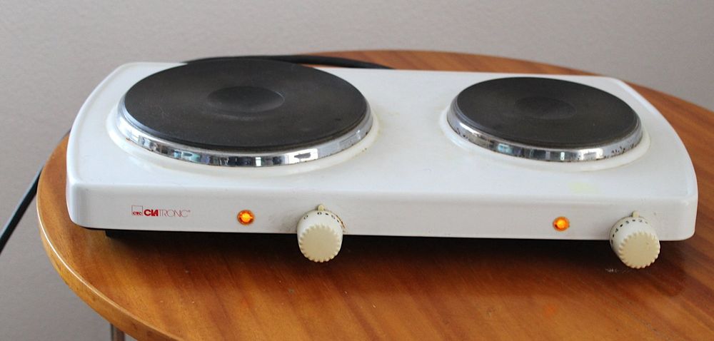 Elektrokocher mit 2 Kochplatten , EU Stecker | Kaufen auf Ricardo
