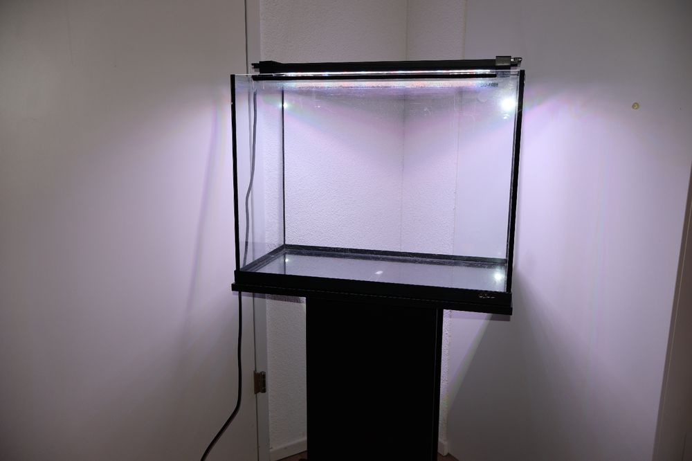 Juwel Aquarium 80 Liter und HeliaLux Spectrum LED-Leuchte (Gebraucht ...