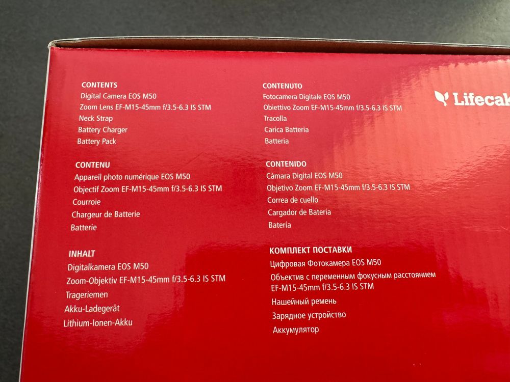 Canon EOS M50 EF-M15-45 IS STM Kit in OVP (Neu (gemäss Beschreibung ...