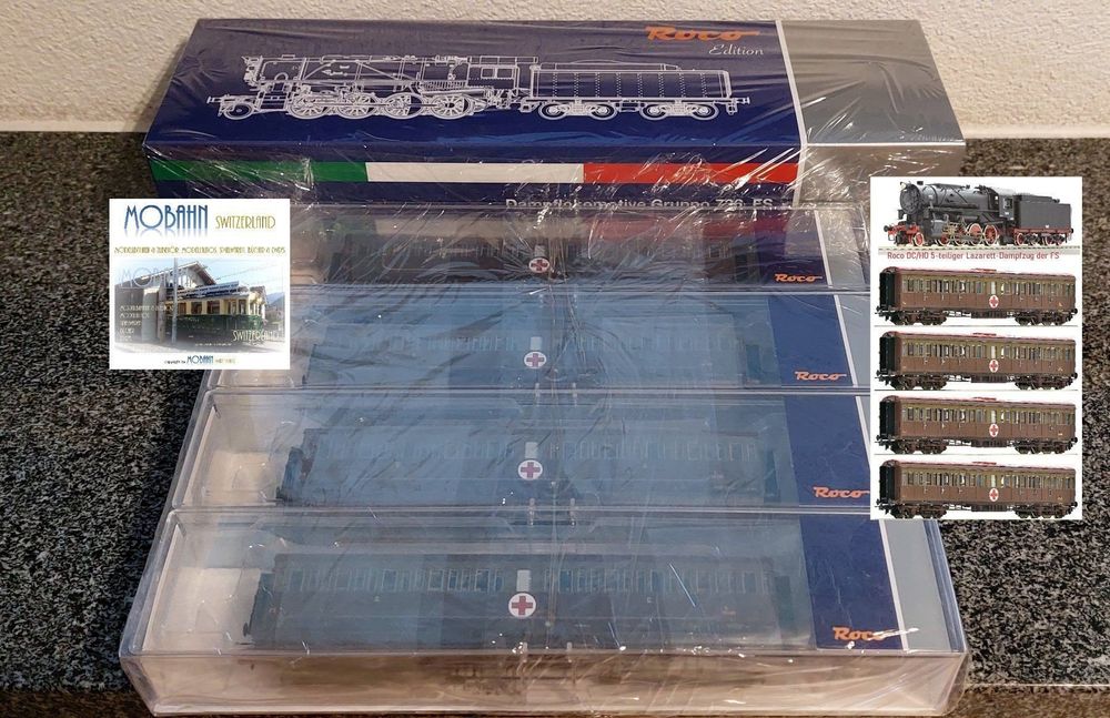 ROCO Edition - Lazarettzug FS 5-teilig Einmalserie! (Neu und ...