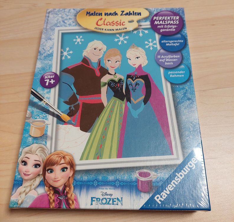 Frozen Malen nach Zahlen Classic Ravensburger Set (Neu (gemäss Beschreibung)) in Schneisingen ...