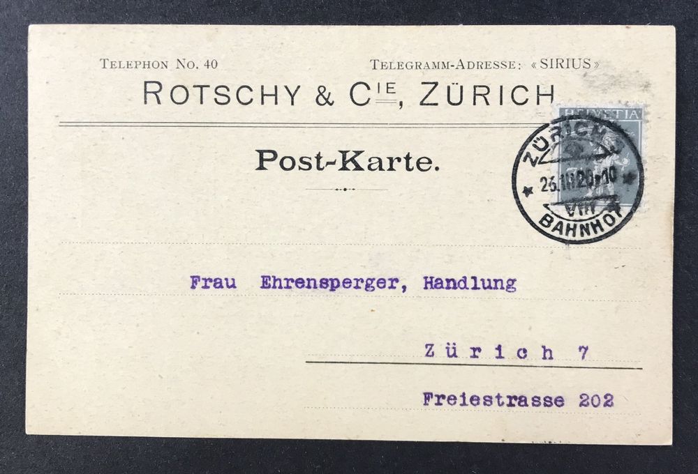 ANTIKE POSTKARTE (Gebraucht) in Ostermundigen für CHF 2.2 – mit Lieferung auf Ricardo kaufen