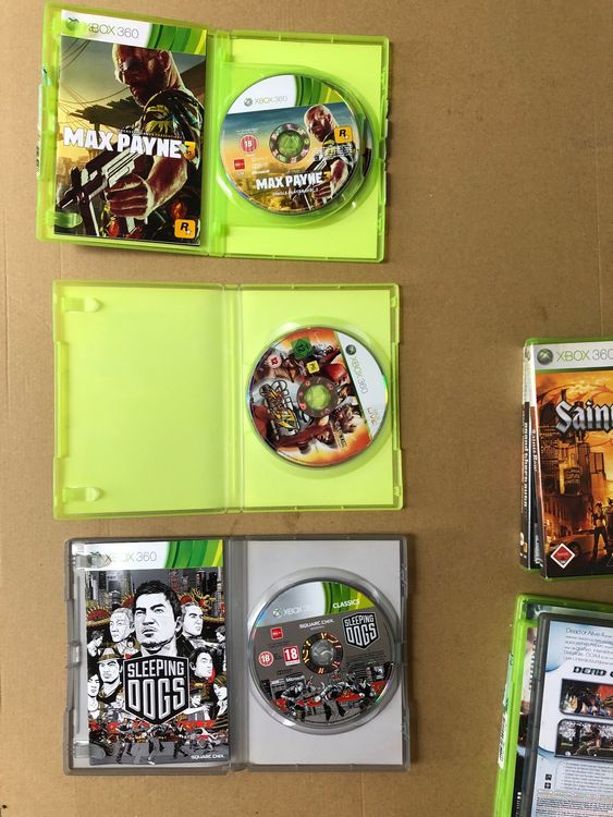 XBOX 360 Kult GAME Sammlung Total 9 Stück Set 1 (Gebraucht) in Mastrils ...