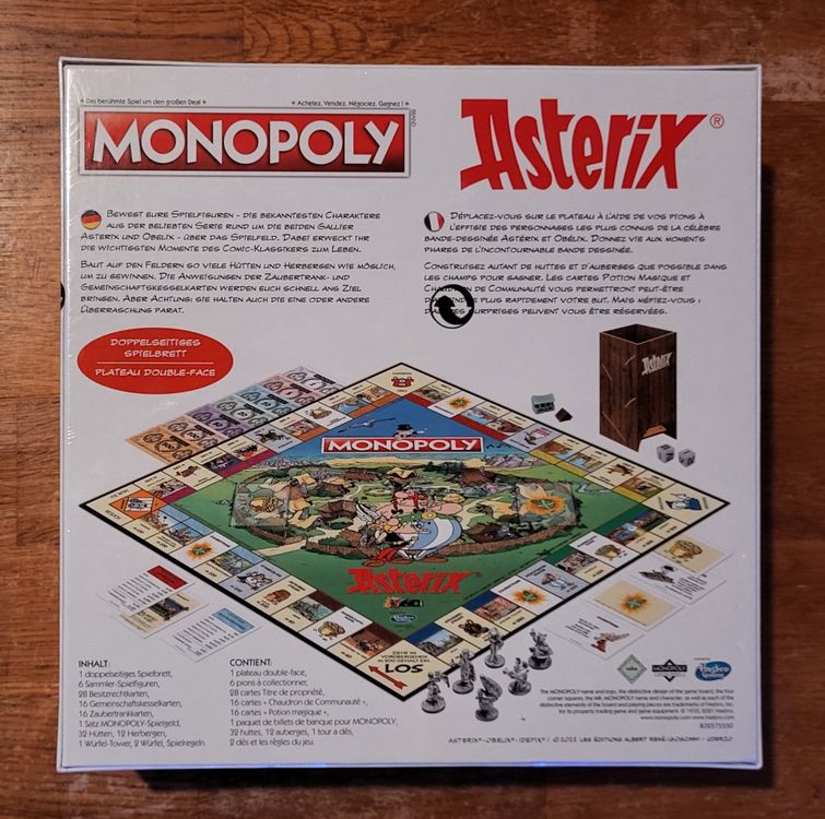Monopoly Asterix - Collectors Edition - SN 1734 von 3000-OVP (Neu und originalverpackt) in St ...