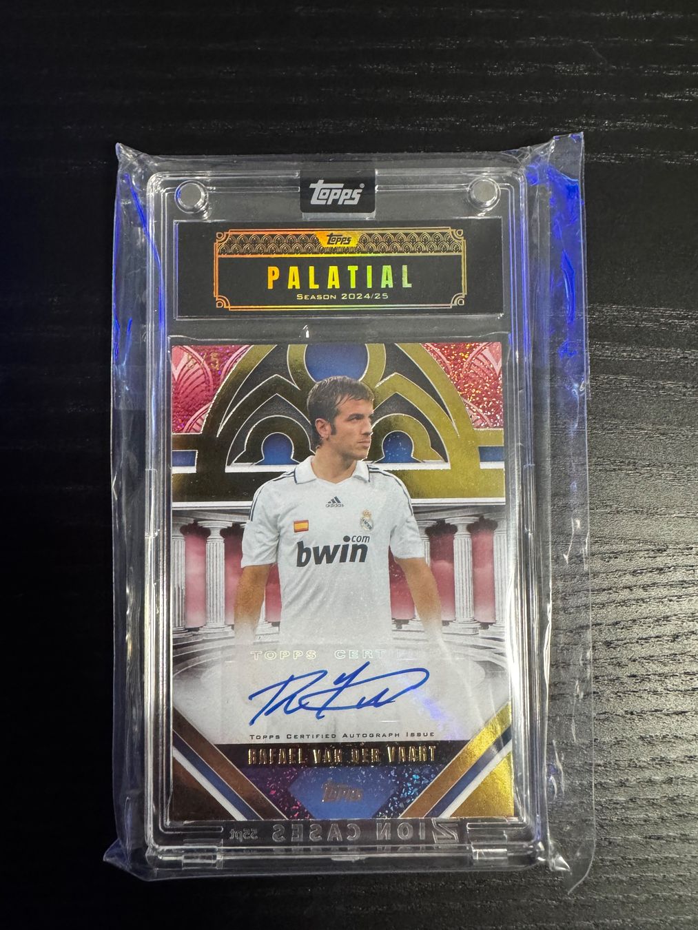 Topps Palatial Real Madrid 2024/25 Rafael Van Der Vaart Auto (Gebraucht ...