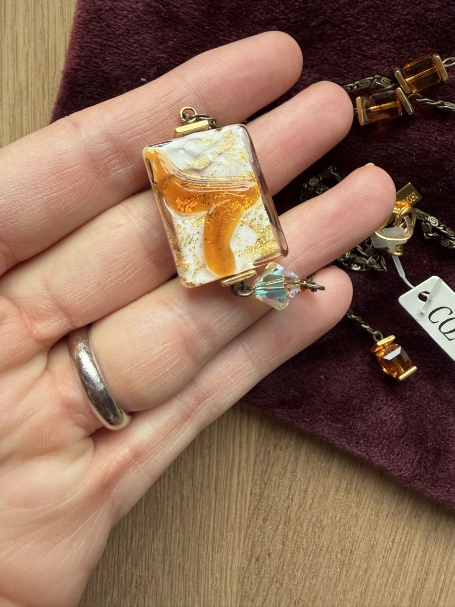 Coeur de Lion Kette, neu mit Etikett, Herbstfarben Top! (55) (Neu ...