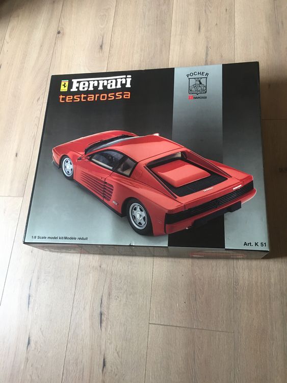 Pocher Ferrari Testarossa 1:8 Kit (Gebraucht) in Lichtensteig für CHF ...