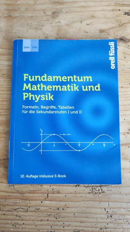 Fundamentum Mathematik und Physik, Formelbuch (Gebraucht) in Zürich für ...