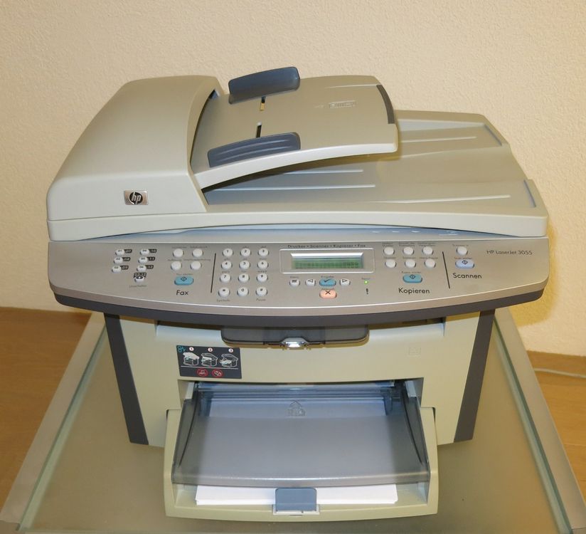 HP Laserjet 3055 Laser Drucker, Kopieren s/w, Scanner, Fax (Gebraucht ...