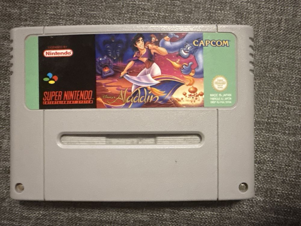 Super Nintendo: Aladdin - SNES Game - Top Zustand! (Gebraucht) in ...