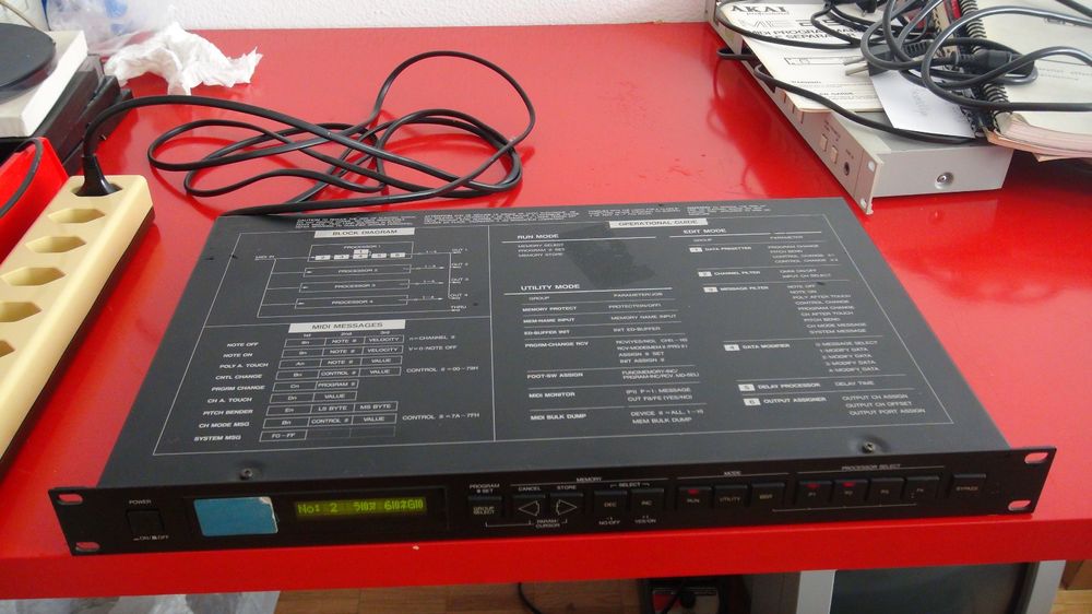 Vintage MIDI Event Processor Yamaha MEP-4 LÄUFT! (Gebraucht) in ...
