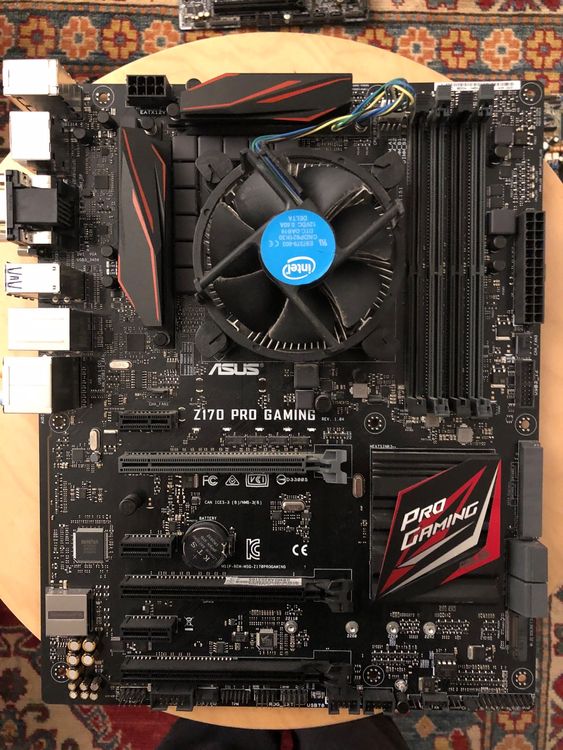 ASUS Motherboard (Z170M-ProGaming) + 6th-Gen Intel Core i7 (Gebraucht ...