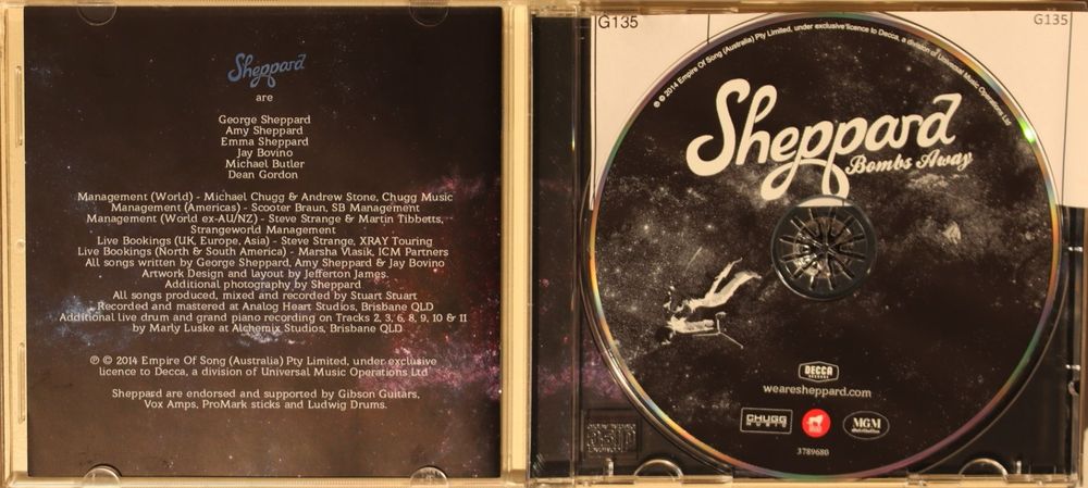 Sheppard – Bombs Away (Gebraucht) in Luzern für CHF 0.9 – mit Lieferung ...