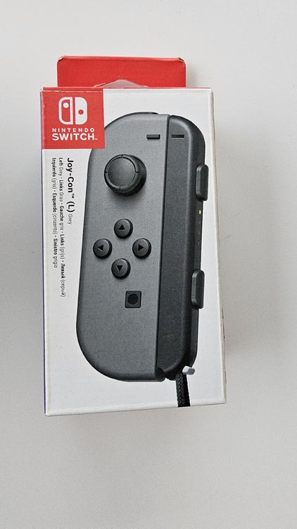 Nintendo Switch Joy Con (L) Grau (Neu und originalverpackt) in St.Gallenkappel für CHF 21 – mit ...