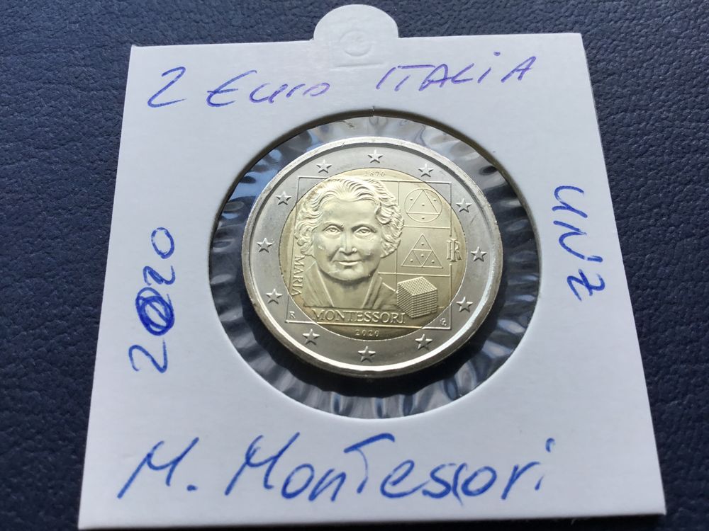 2 Euro Maria Levi Montessori 2020 unzirkuliert stgl (Neu (gemäss ...