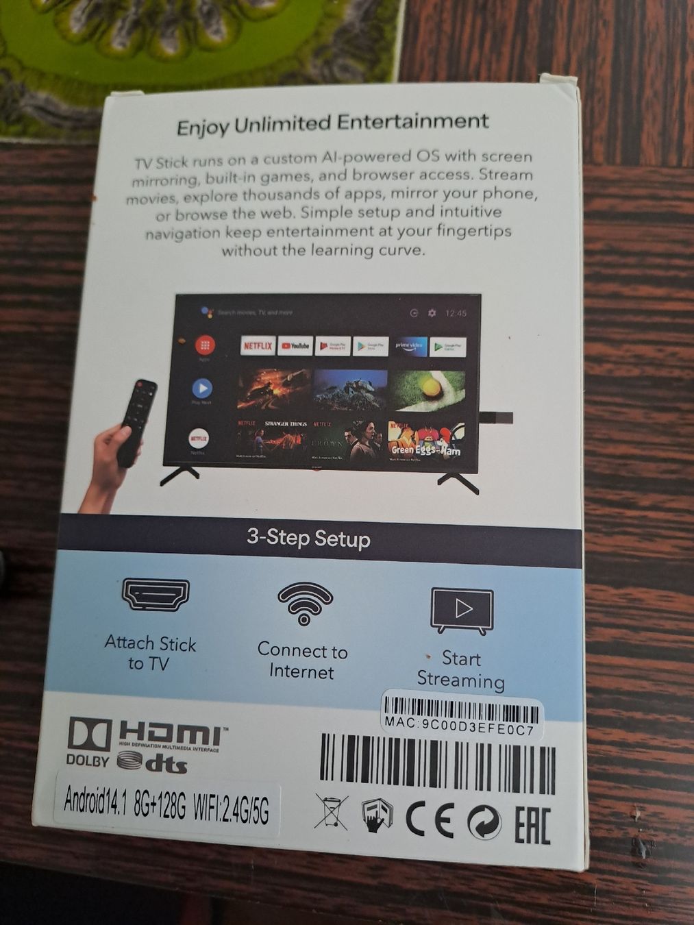 Neuer 4K TV Stick - Streaming leicht gemacht! Android 14.1 (Neu und ...