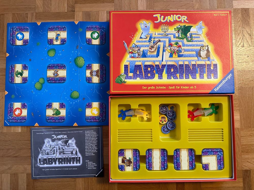 Ravensburger Labyrinth Junior Brettspiel Kinder (Gebraucht) in Winterthur für CHF 9 – mit ...