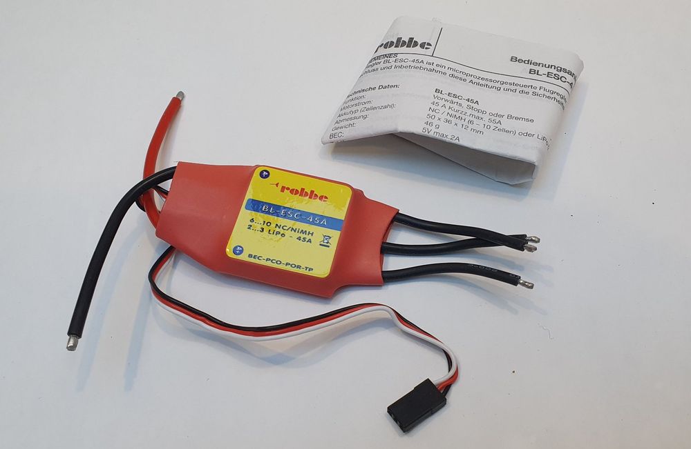Robbe 45A Brushless ESC Regler (Gebraucht) in Basel für CHF 20 – mit ...