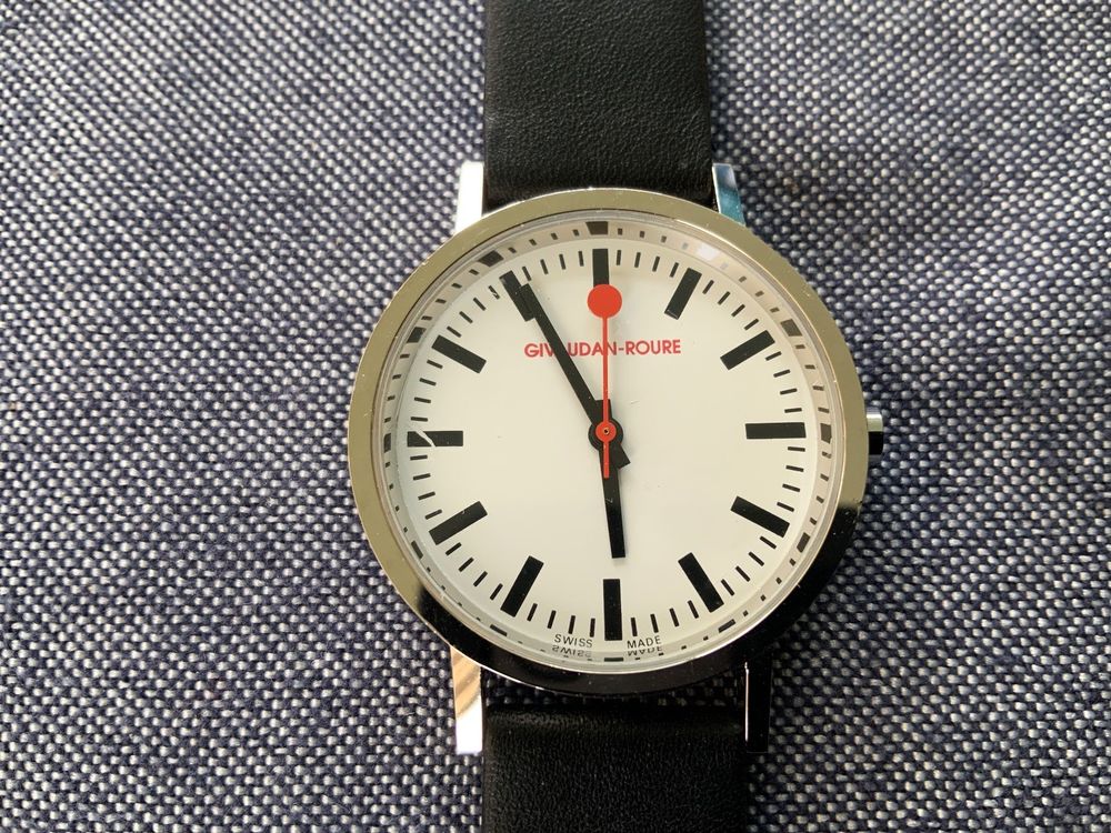 Mondaine Givaudan Roure Uhr läuft | Kaufen auf Ricardo