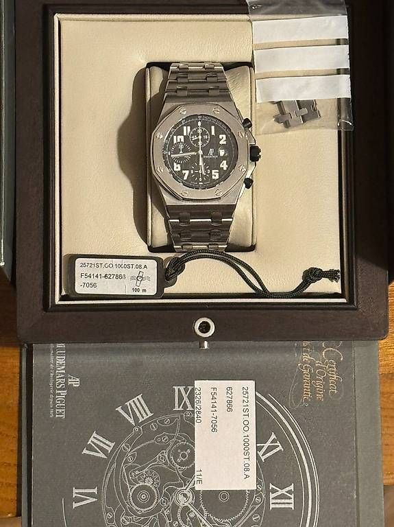Audemars Piguet Royal Oak Offshore Chronograph (Full Set) (Gebraucht ...
