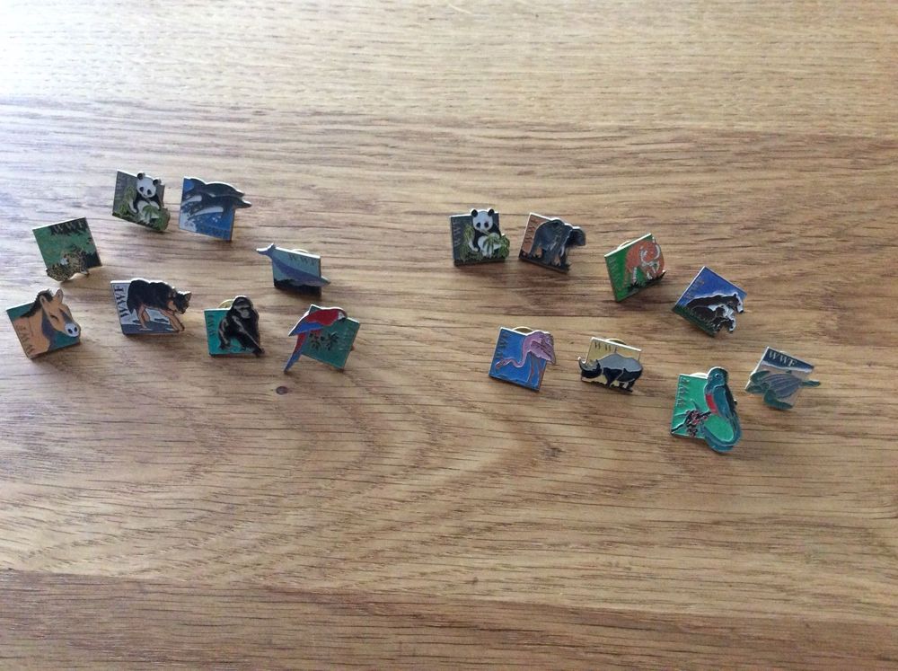 WWF Pins, 16 Stück | Kaufen auf Ricardo