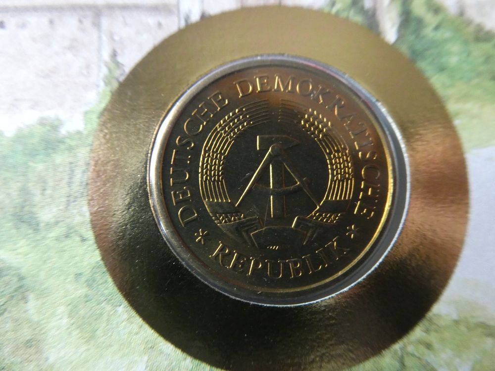 DDR 1989, 20 Pfennig - unzirkuliert - Münzbrief (Neu (gemäss Beschreibung)) in Hinterforst für ...