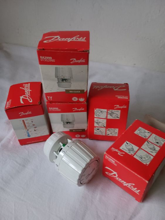 Danfoss Thermostat RA2990 RA-Click 5 Stk. neu | Kaufen auf Ricardo