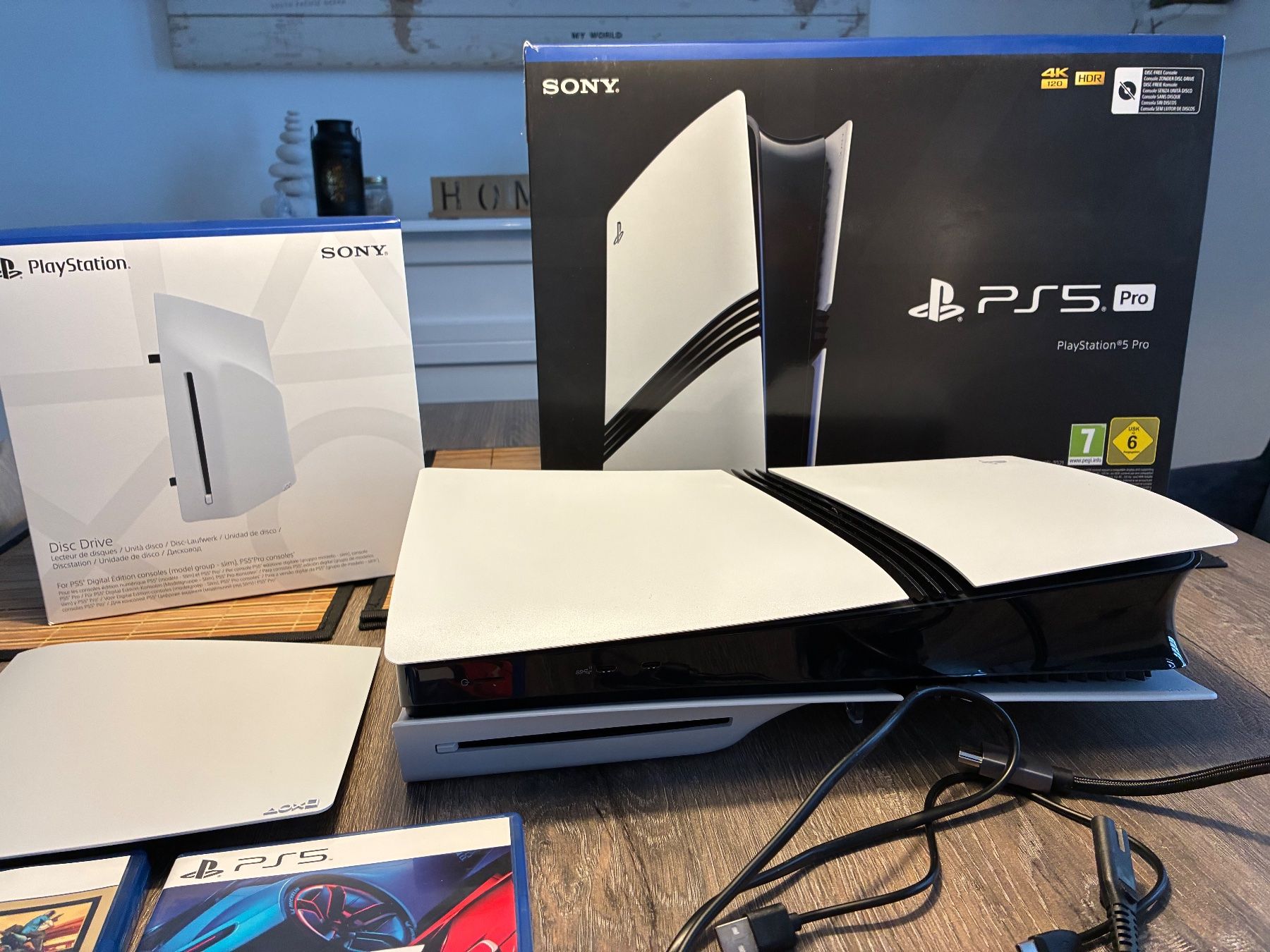 Playstation 5 Pro - Disc Drive Bundle - 2 Games - Garantie (Gebraucht ...