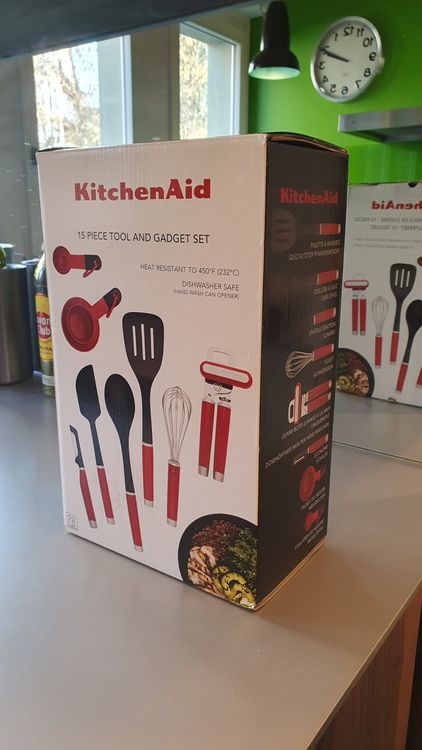 KitchenAid 15 Piece Tool and Gadget Set, rot - neu (Neu und ...