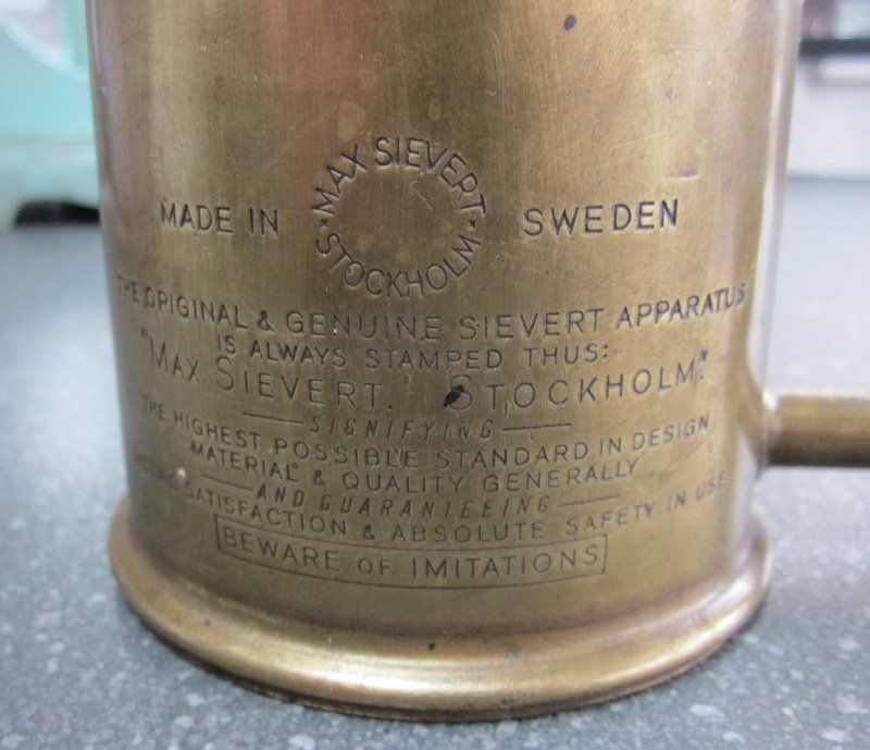 Alte Lötlampe Type 222, Max Sievert, Stockholm Schweden (Gebraucht) in Bischofszell für CHF 67 ...