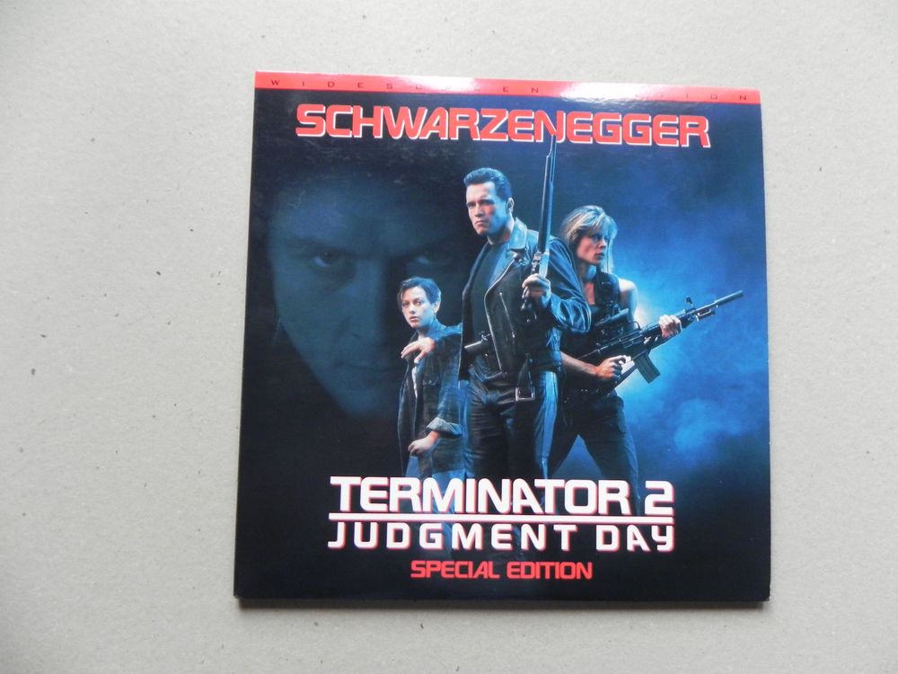 Laserdisc Terminator 2 Schwarzenegger 1993 Engl. Sprache (Gebraucht) in Siebnen für CHF 26 – mit ...