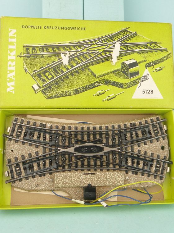 Märklin M-Gleis 5128 Doppelte Kreuzungsweiche | Kaufen auf Ricardo