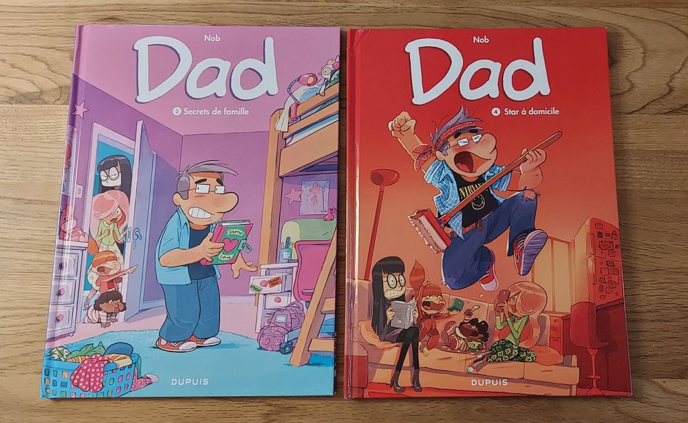 2 BD's Dad (le 2 et le 4) (D'occasion) à Yverdon-les-Bains pour CHF 10 ...