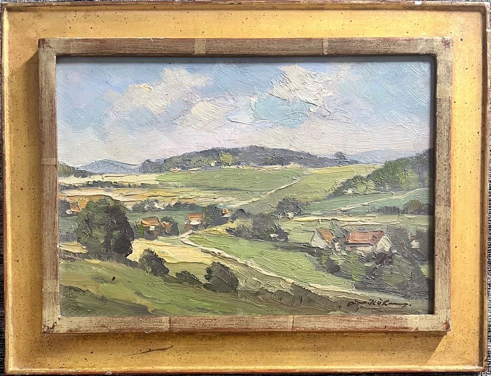 Antike Landschaft Gemälde, Unleserlich Signiert (Gebraucht) in Root für CHF 19 – mit Lieferung ...