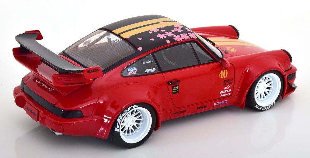 Porsche 911 RWB Red Suzuka 2021 rot/schwarz/gold 1/18 NEU (Neu und ...