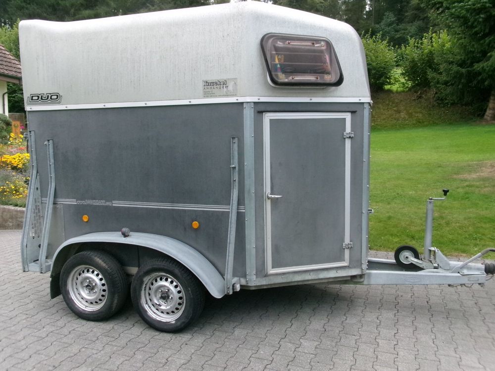 2er Pferdeanhänger mit Aluboden und MFK | Kaufen auf Ricardo