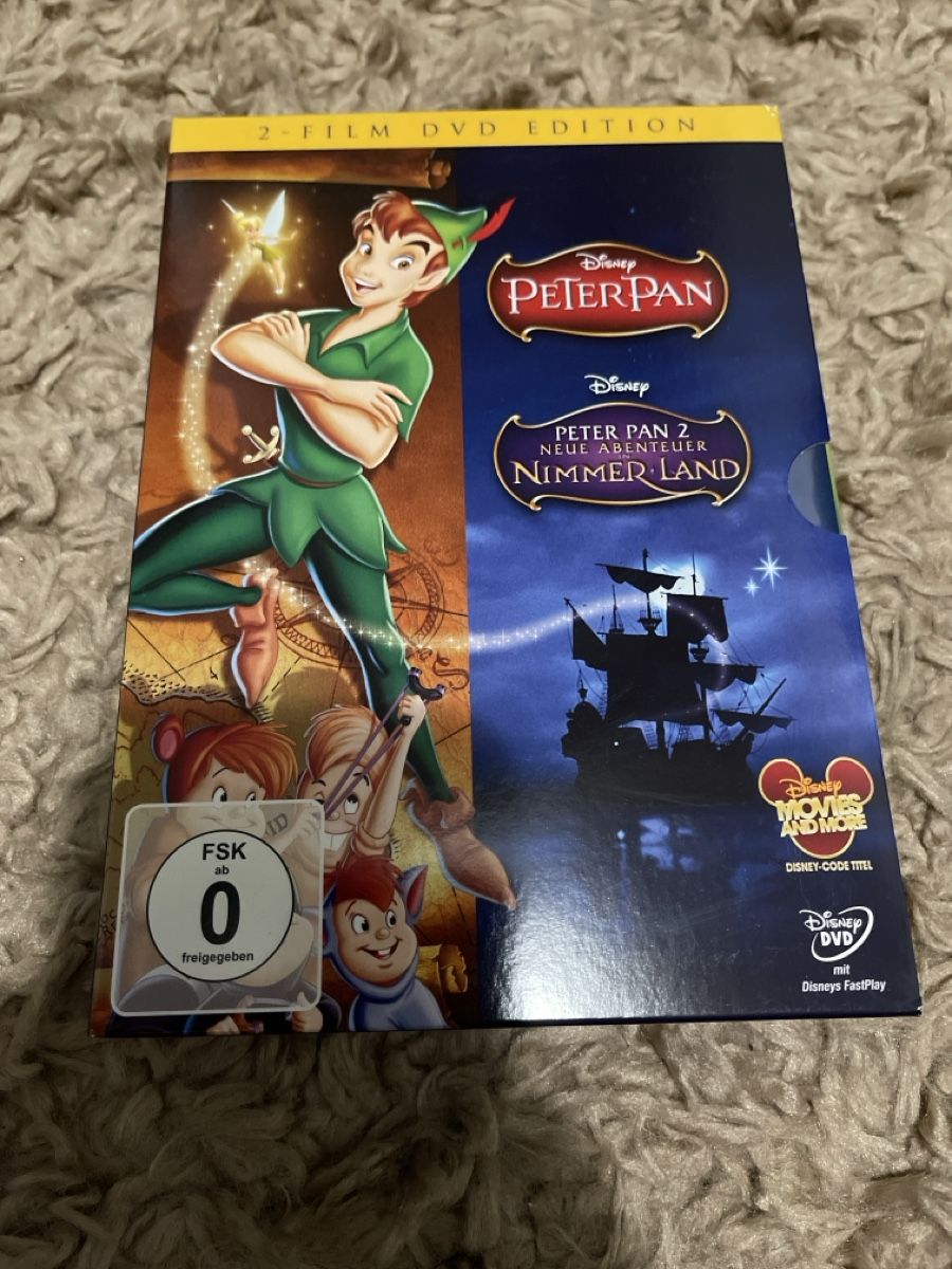 Disney Peter Pan DVD Doppelbox - Filmklassiker! (Gebraucht) in ...