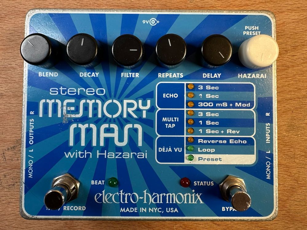 Electro-Harmonix Stereo Memory Man with Hazarai (D'occasion) à Thierrens pour CHF 100 – avec ...