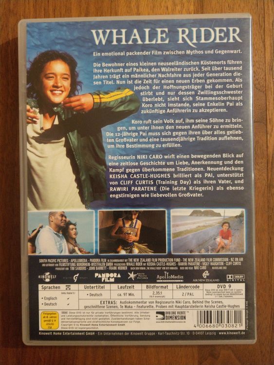 DVD - Whale Rider | Kaufen auf Ricardo