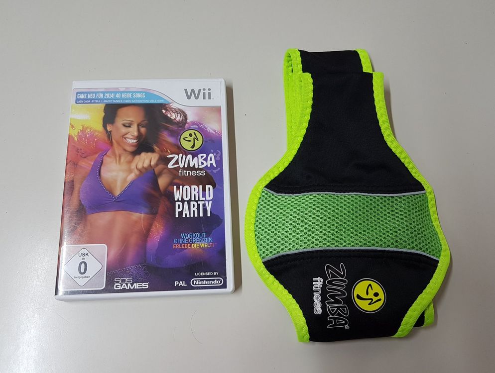 Zumba Fitness World Party mit Gürtel für Wii (Gebraucht) in Schüpfheim ...