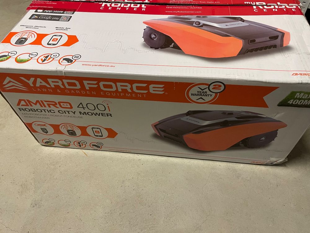 Rasenmäher Roboter Yardforce Amiro 400i (Defekt) in Schüpfheim für CHF 101 – nur Abholung auf ...